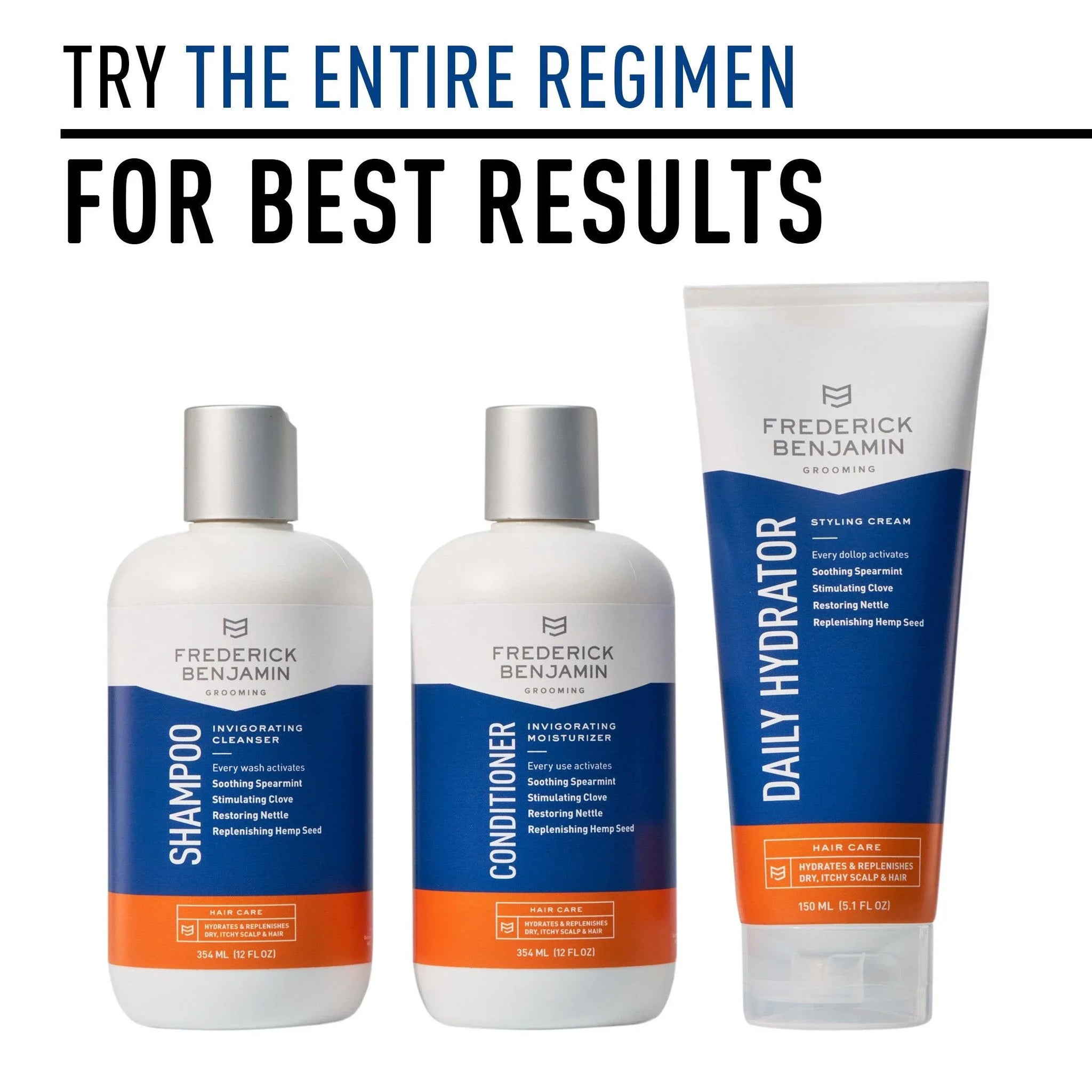 The Dry Scalp Regimen | Frederick Benjamin